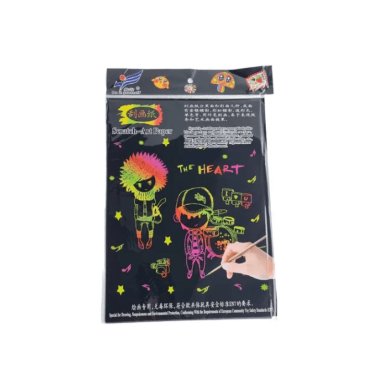 Hojas negras para raspar x 5 unidades – modashopsal